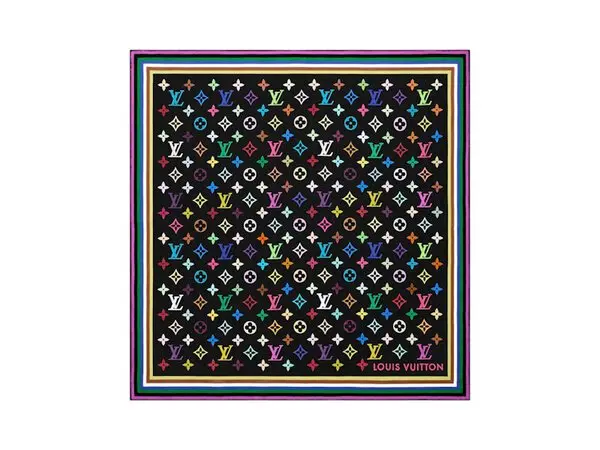LOUIS VUITTON X Takashi Murakami Square 55 - Black Multicolored