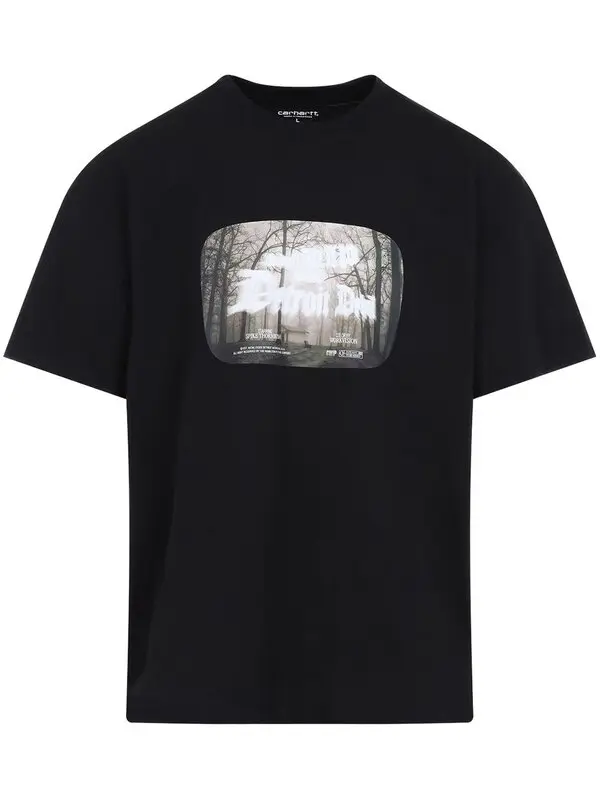 Carhartt Work In Progress Greatest Flicks T-shirt - Black