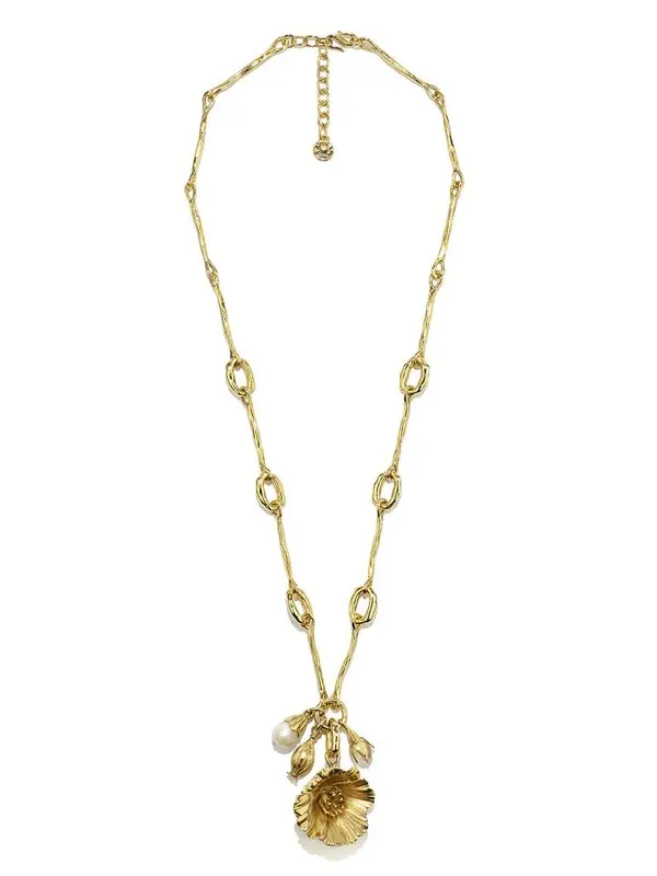 GOOSSENS Fleur De Pavot Necklace - Gold