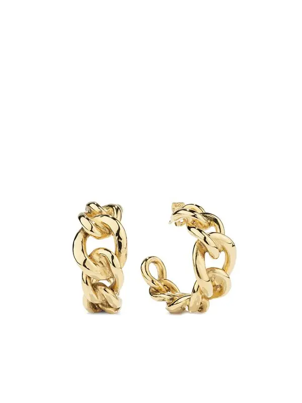 GOOSSENS Lhassa Hoop Earrings - Gold