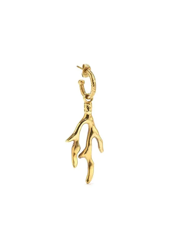 GOOSSENS Corail Talisman Iconiques Hoop Earrings