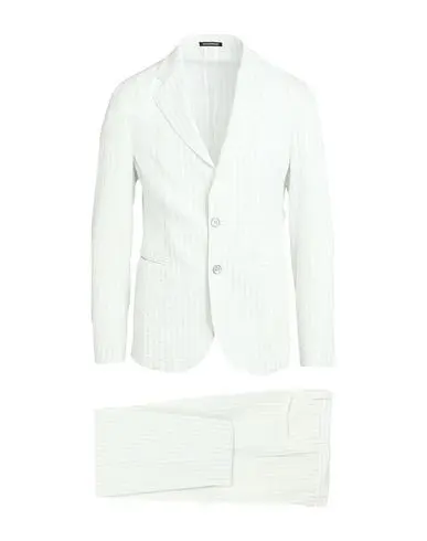 Emporio Armani Suit Size Cotton, Viscose, Linen, Silk