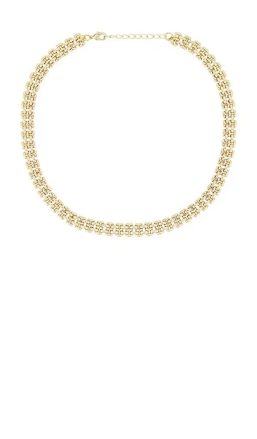 Shashi Linked Chain Necklace - Gold
