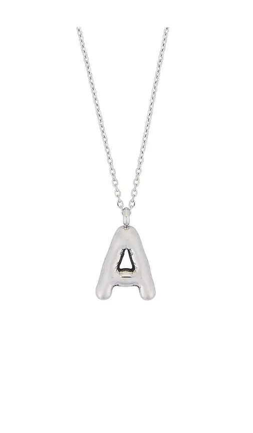 PETIT MOMENTS Bubble Initial Necklace