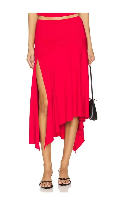 Superdown Jaqualina Midi Skirt - Red