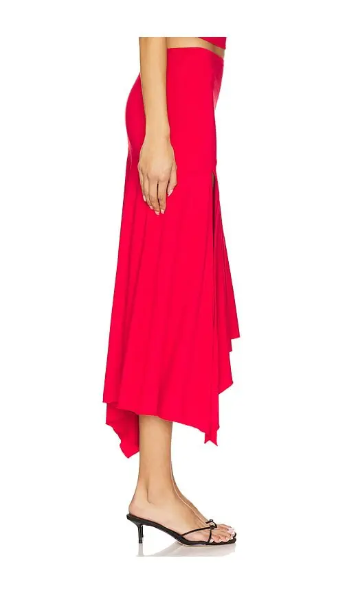 Superdown Jaqualina Midi Skirt - Red
