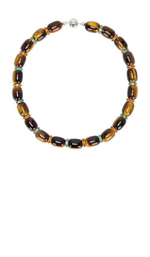 JULIETTA Donna Necklace - Brown,multi