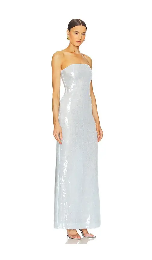 Retrofete Sequin Embellished Maxi Dress