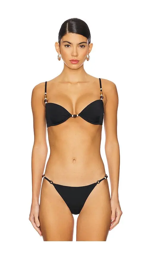 Agua Bendita X Sandry Dashi Bikini Top - Dashi Black