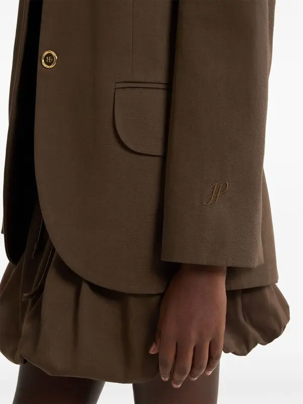 Patou Belted Gabardine Jacket