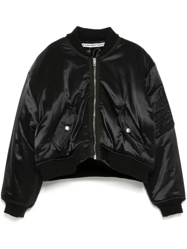 Alexander Wang Shrunken Bomber Jacket