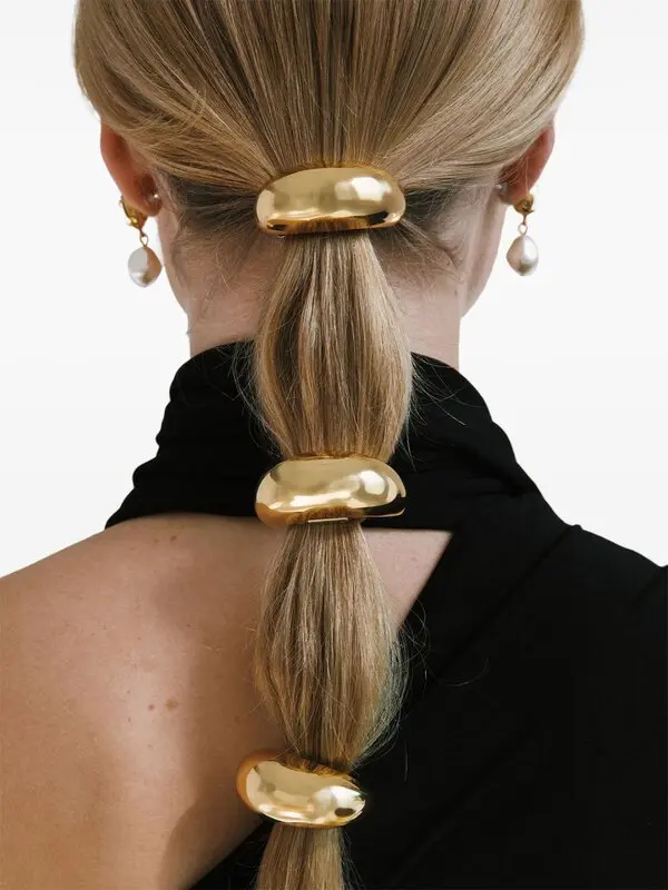 JENNIFER BEHR Mona Hair Tie - Gold
