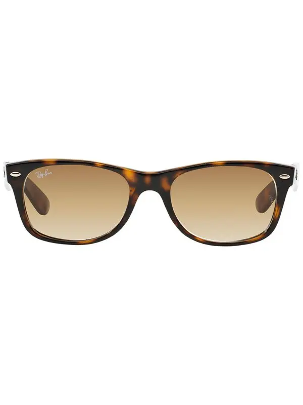 Ray-ban Wayfarer Square Frame Sunglasses - Brown