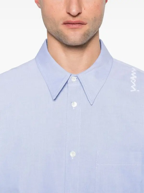 Marni Logo-embroidered Shirt