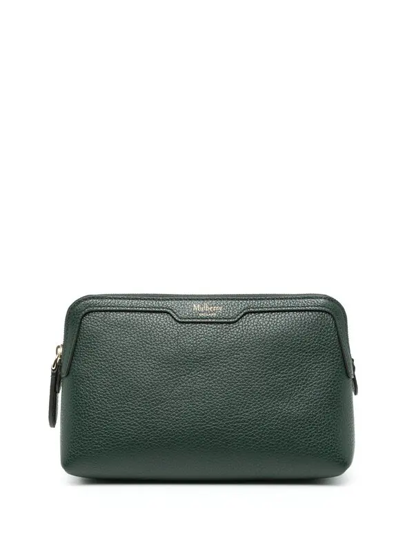 Mulberry Logo-embossed Pouch