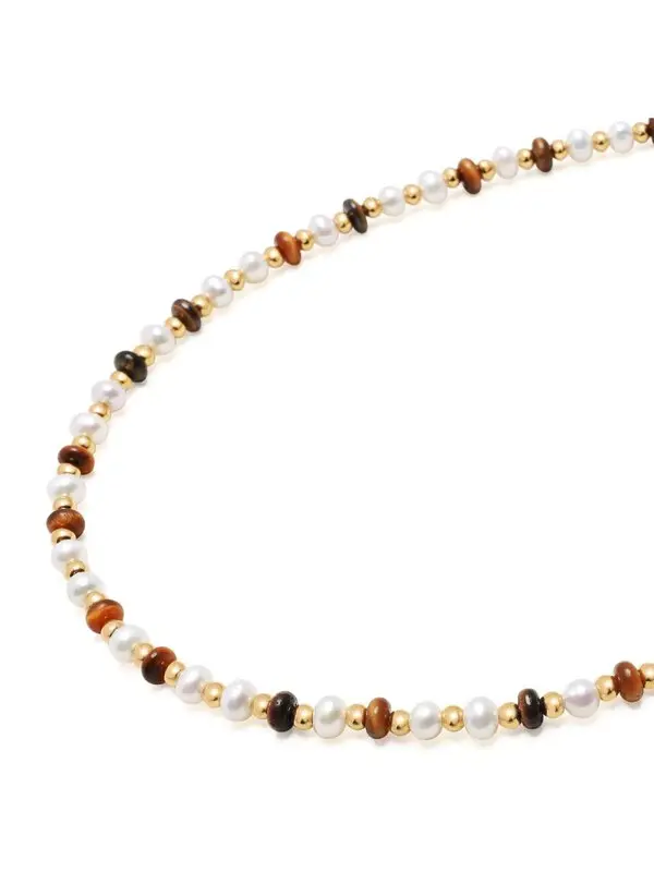 NIALAYA JEWELRY Beaded Choker Necklace