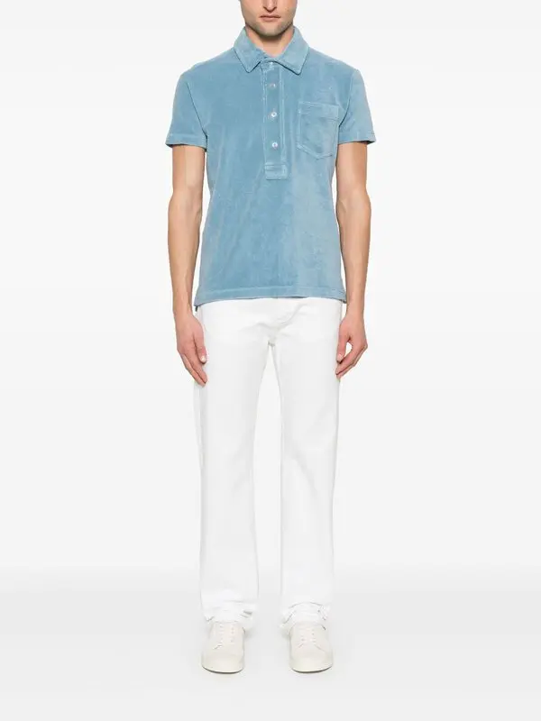 TOM FORD Towelling Polo Shirt