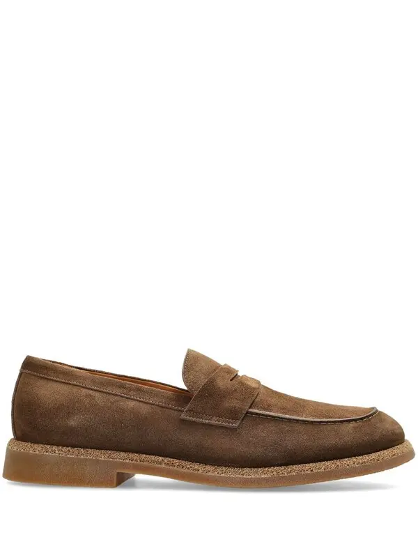 Eleventy Suede Loafers