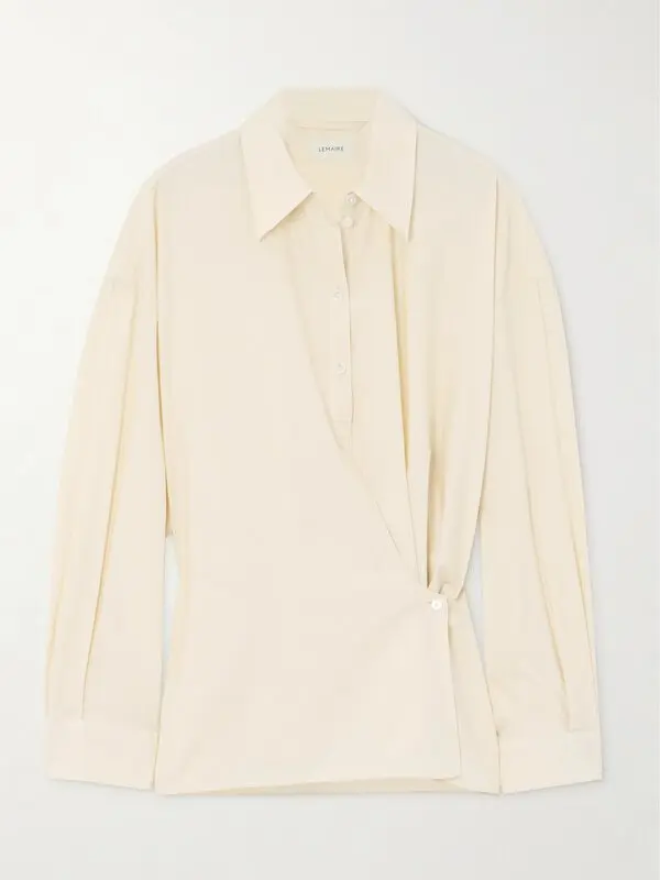 LEMAIRE Wrap-effect Shirt