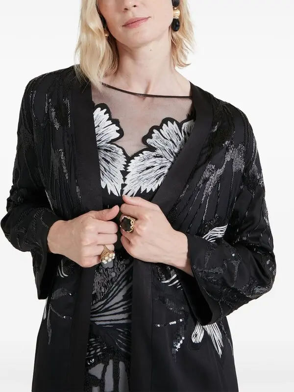TEMPERLEY LONDON Inez Coat - Black