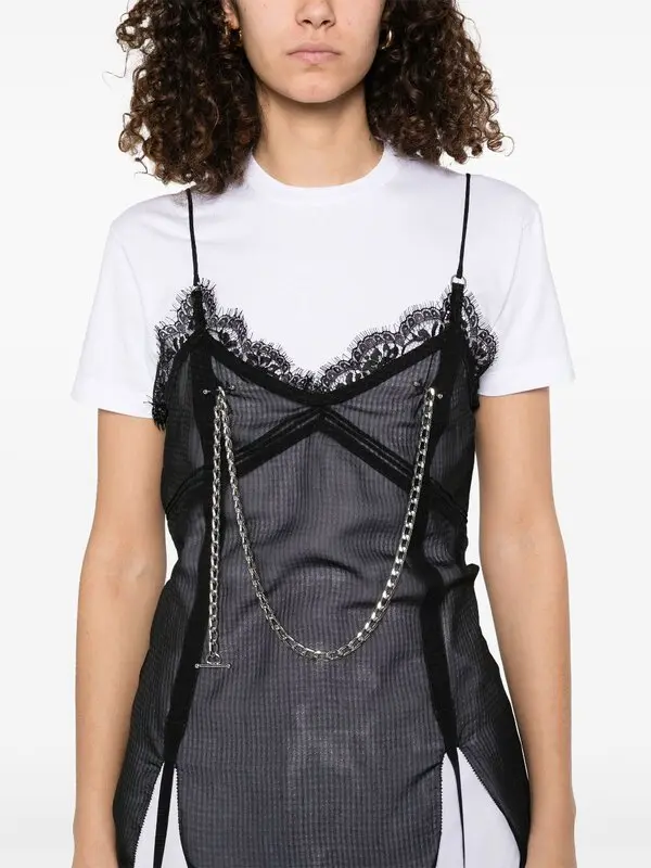 Dsquared2 Pierced Apron Dress