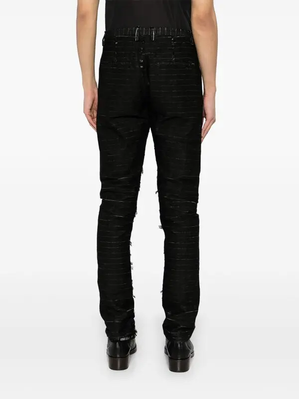 LABEL UNDER CONSTRUCTION Distressed Trousers