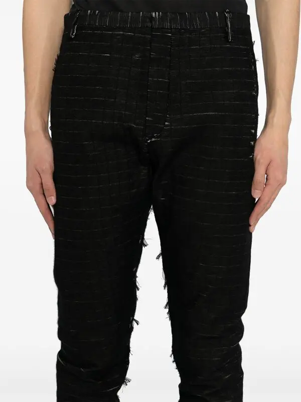 LABEL UNDER CONSTRUCTION Distressed Trousers