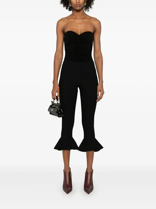 Norma Kamali Mio Bodysuit - Black