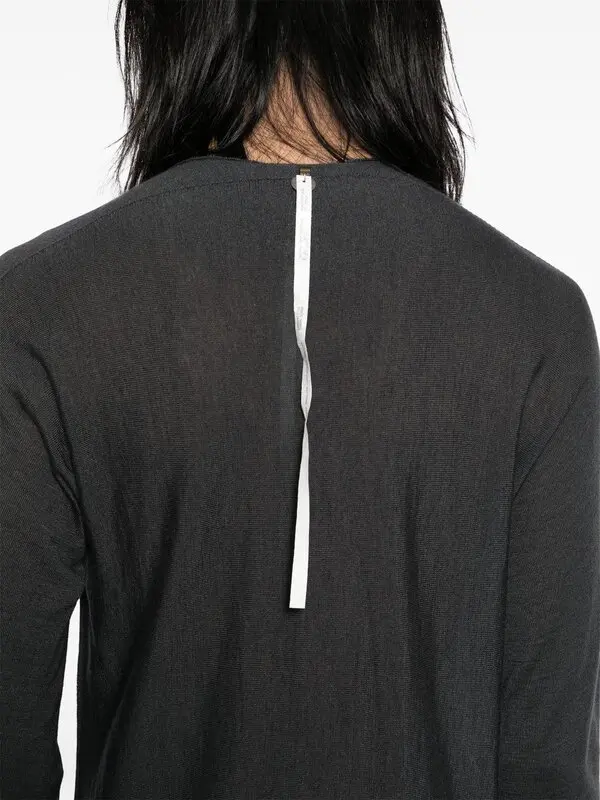 LABEL UNDER CONSTRUCTION Raw Edge T-shirt - Grey