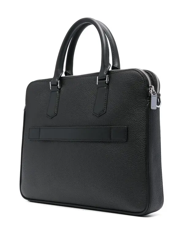 BOSS Leather Laptop Bag