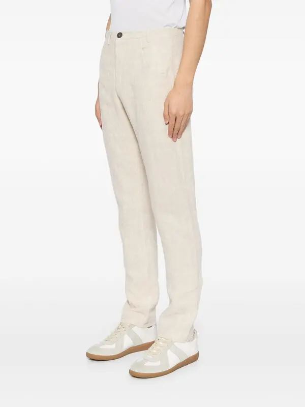 LABEL UNDER CONSTRUCTION Buttoned Trousers - Neutrals