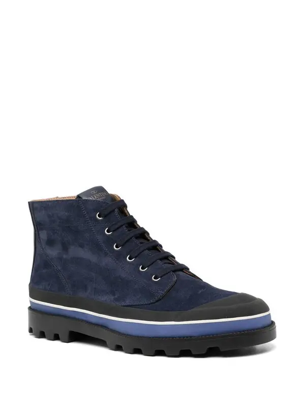 Valentino Garavani Round Toe Boots