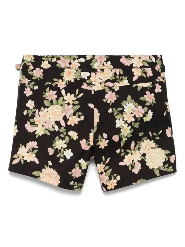 TOM FORD Floral-print Swim Shorts