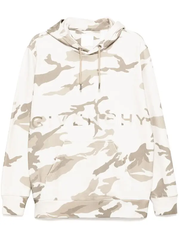 Givenchy Camouflage Logo Hoodie