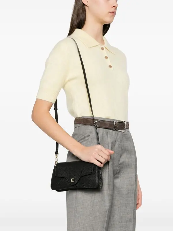 COCCINELLE C-me Cross Body Bag - Black