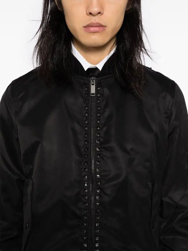 Valentino Garavani Rockstud Bomber Jacket