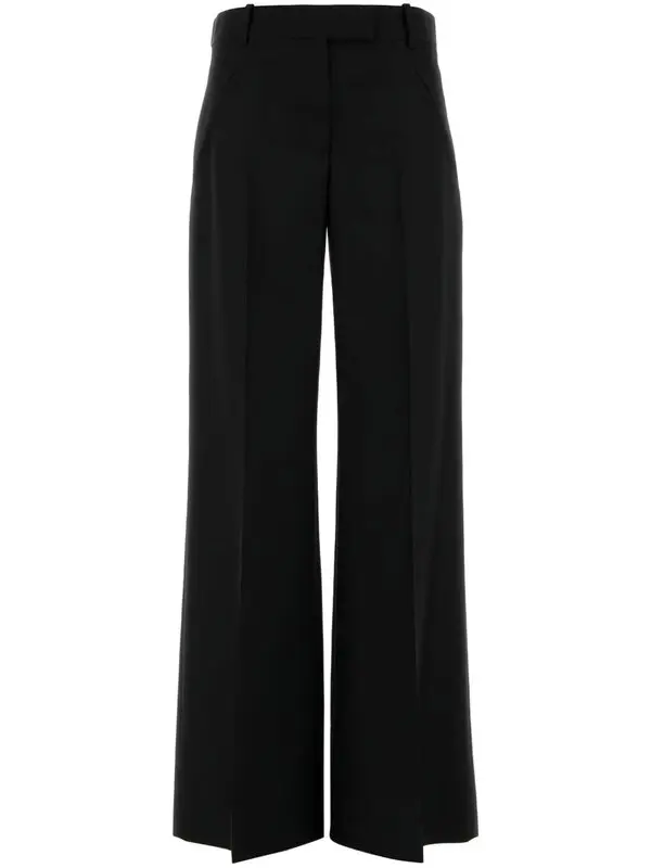 Alexander McQueen Wide-leg Trousers - Black
