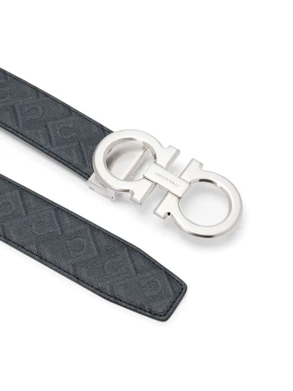 FERRAGAMO Gancini Leather Belt