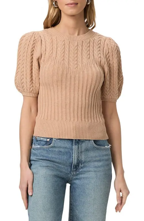 Paige Aeris Ribbed Cable Stitch Top