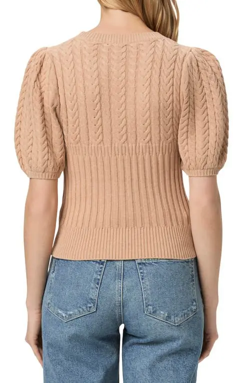 Paige Aeris Ribbed Cable Stitch Top