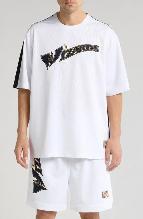 PURPLE BRAND Washington Wizards Mesh T-shirt - White Multi