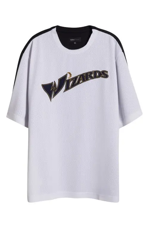 PURPLE BRAND Washington Wizards Mesh T-shirt