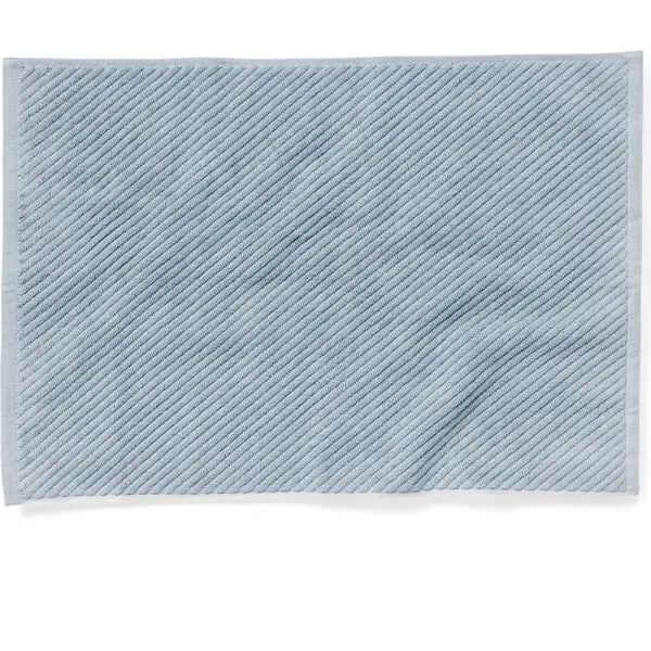 COYUCHI Air Weight® Organic Cotton Bath Mat - Stone Blue