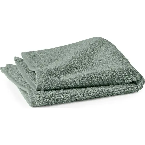 COYUCHI Air Weight® Organic Cotton Wash Cloth - Sage
