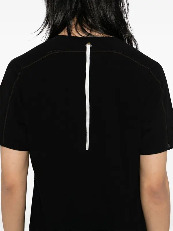 LABEL UNDER CONSTRUCTION Raw Edge T-shirt - Black