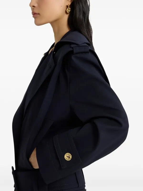 PATOU Belted Wool Jacket