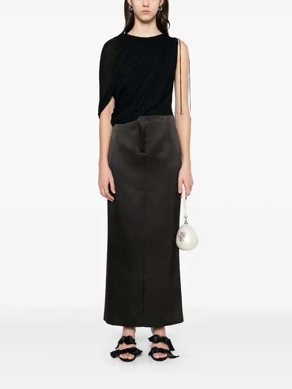 LANVIN Draped Jersey Top