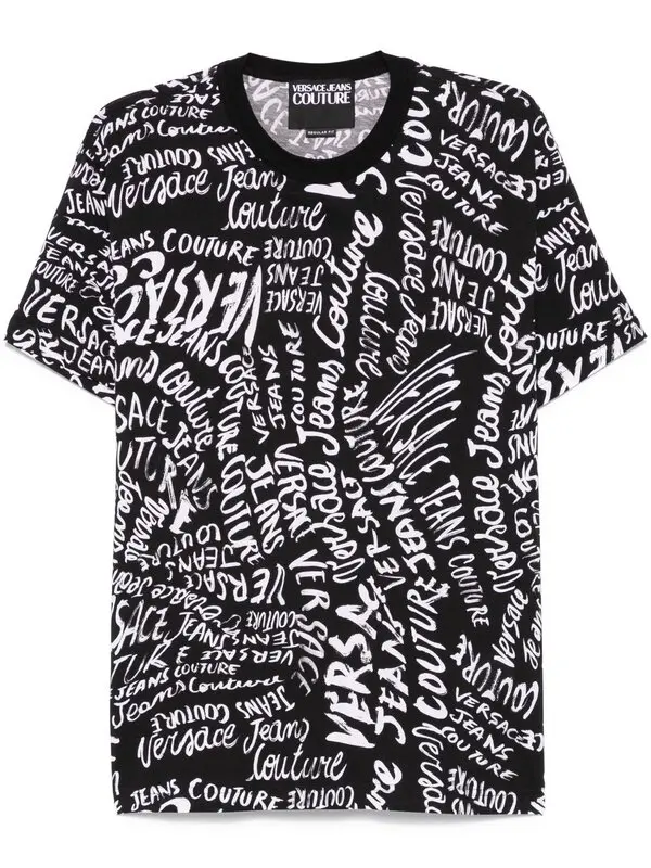 Versace Logomania T-shirt - Black