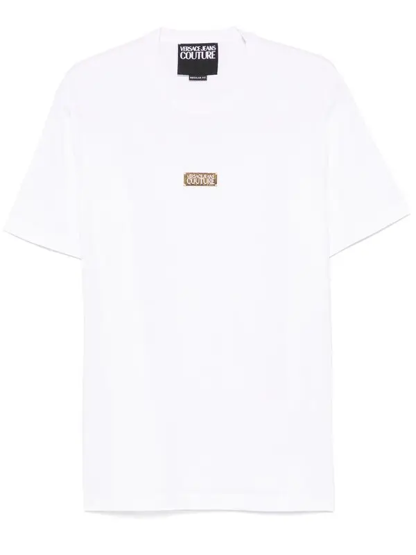 Versace Logo-plaque T-shirt