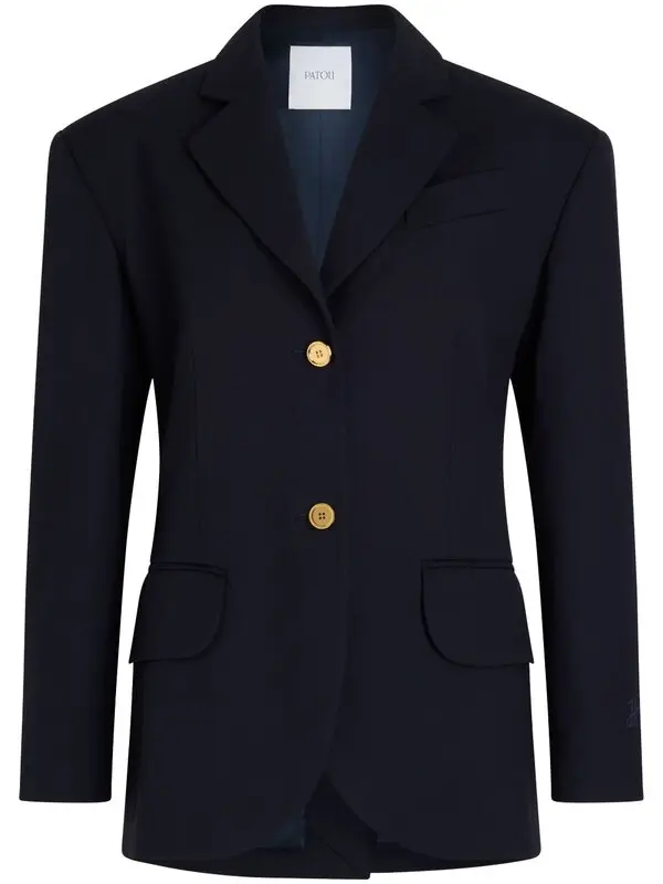 PATOU Belted Twill Jacket